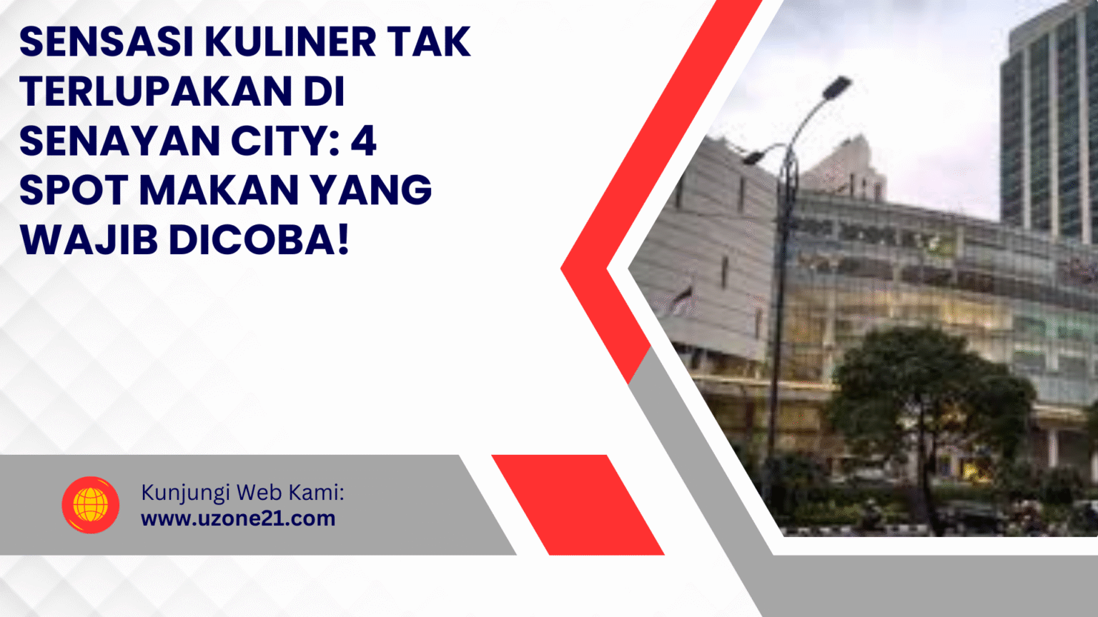 Sensasi Kuliner Tak Terlupakan di Senayan City: 4 Spot Makan yang Wajib ...