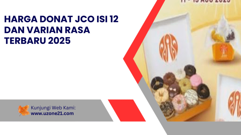 Harga Donat JCO Isi 12 dan Varian Rasa Terbaru 2025 - Uzone21.com